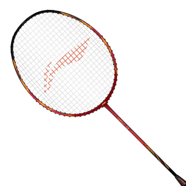 Li-Ning Combat Z8 Racket (Red/Black/Gold) - 80 Grams