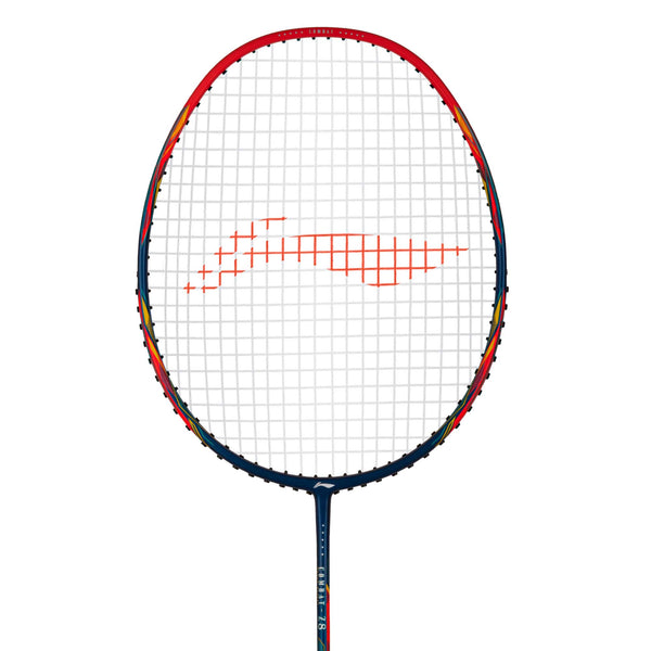 Li-Ning Combat Z8 Racket (Navy/Red/Yellow) - 84 Grams