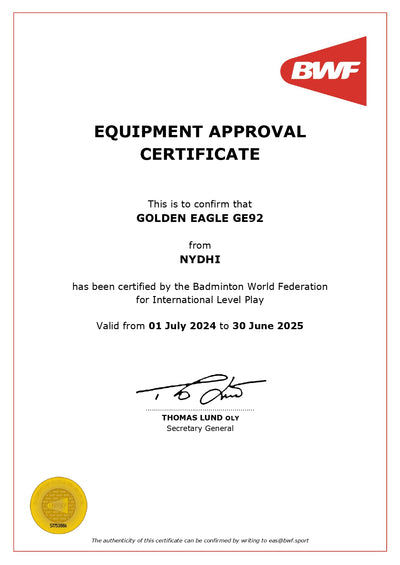 BWF Approved Shuttlecock for Professional Badminton Players