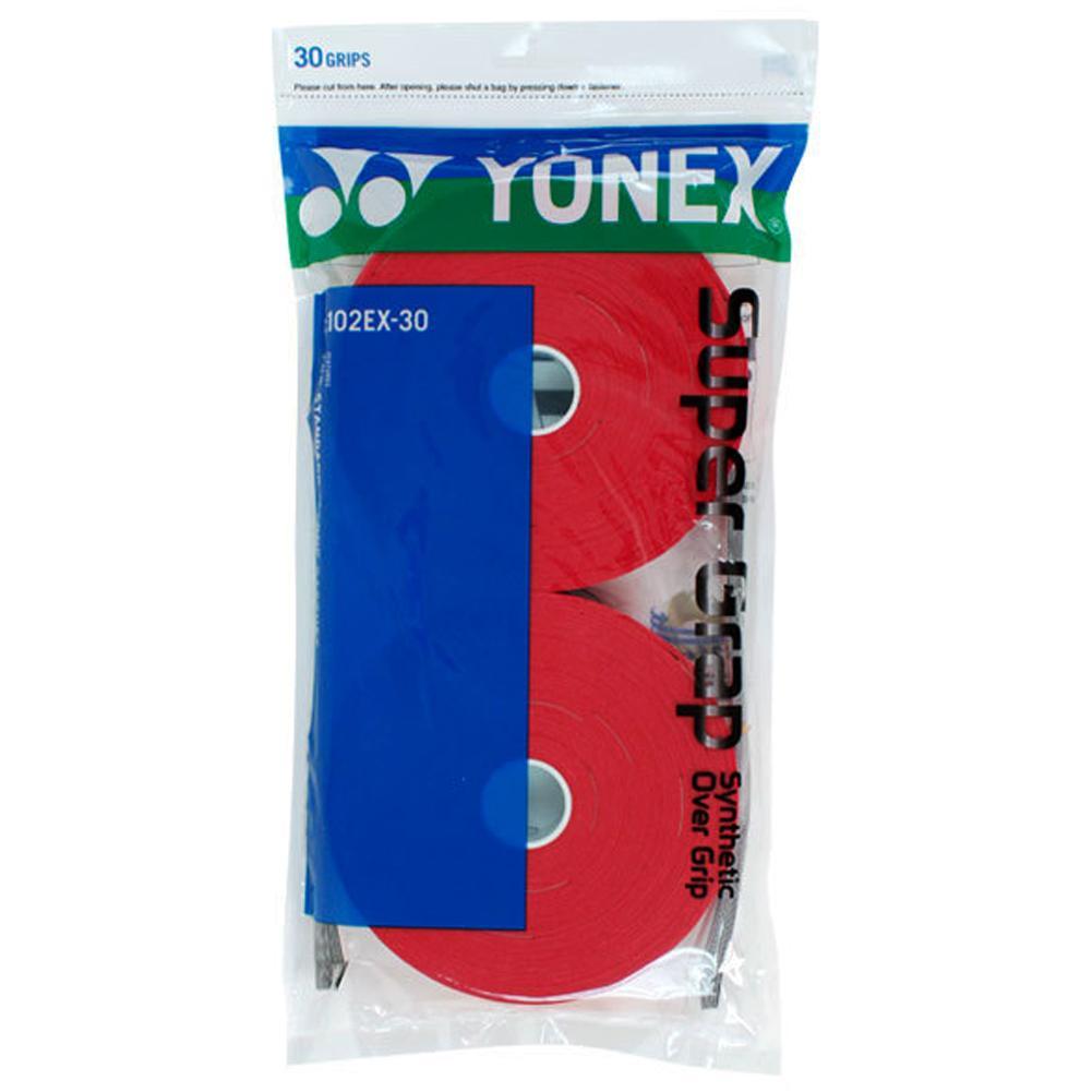 Yonex Super Grap Badminton/Tennis Overgrip AC102EX (30 Wraps)